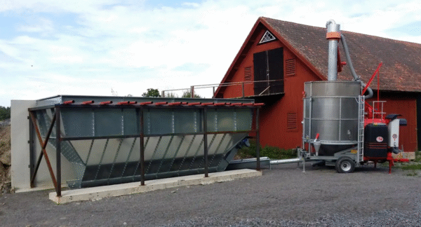 Tippficka DryPit 1, 3x3 m, 8,7 m³ - MAFA Lantbruk