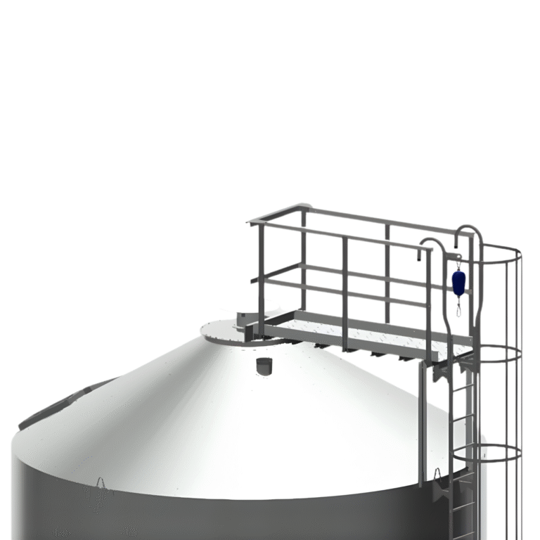 Landgång XB silo - MAFA industri